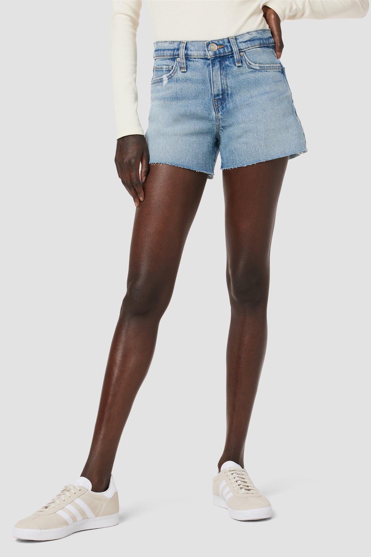 Gemma Mid-Rise Short CLOVER / 23 | Premium Italian Fabric