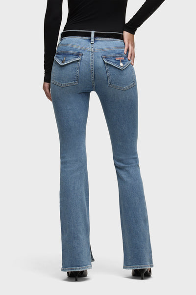 Barbara Flap Pocket Boot | Premium Italian Fabric | Hudson Jeans